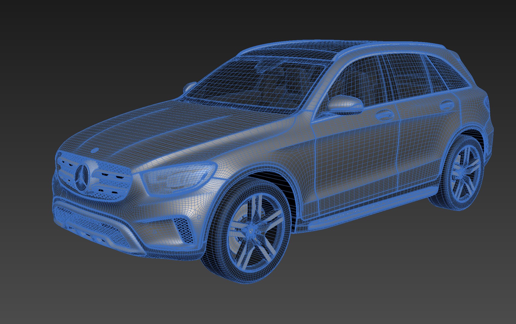 3D Mercedes-benz Glc 2021 Mercedes Benz - TurboSquid 1439185