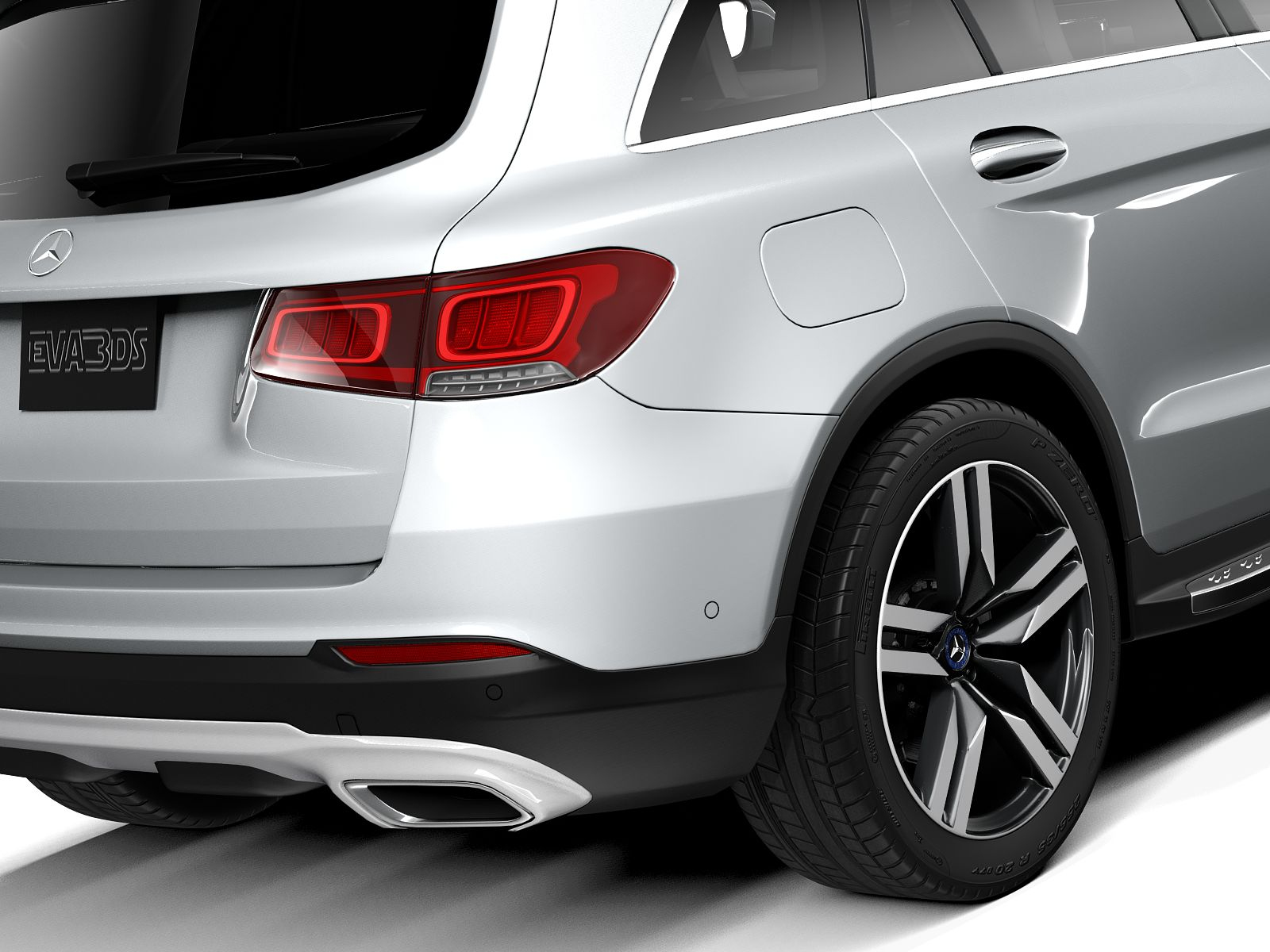 3D модель Mercedes-Benz GLC 2021 - TurboSquid 1439185