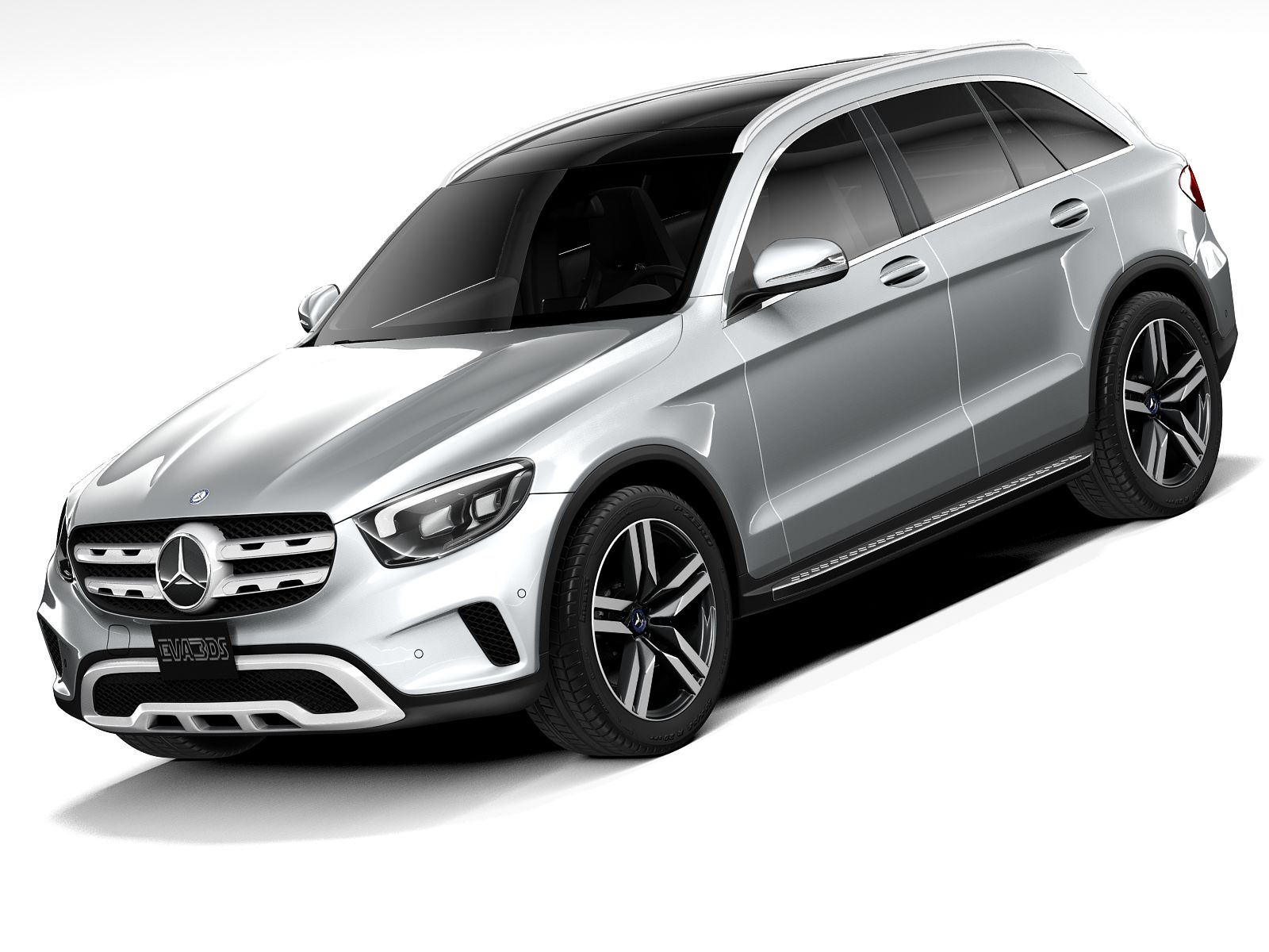 3D модель Mercedes-Benz GLC 2021 - TurboSquid 1439185