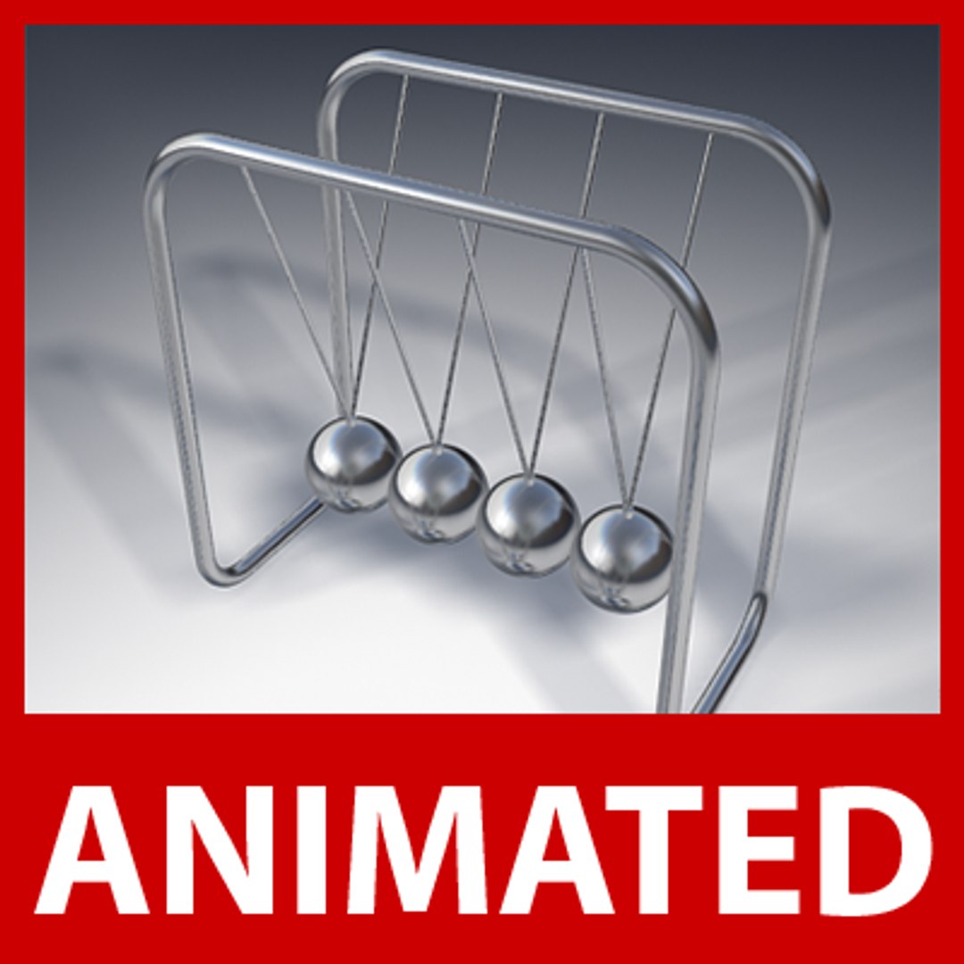 3d Loop Newtons Cradle Pendulum Model