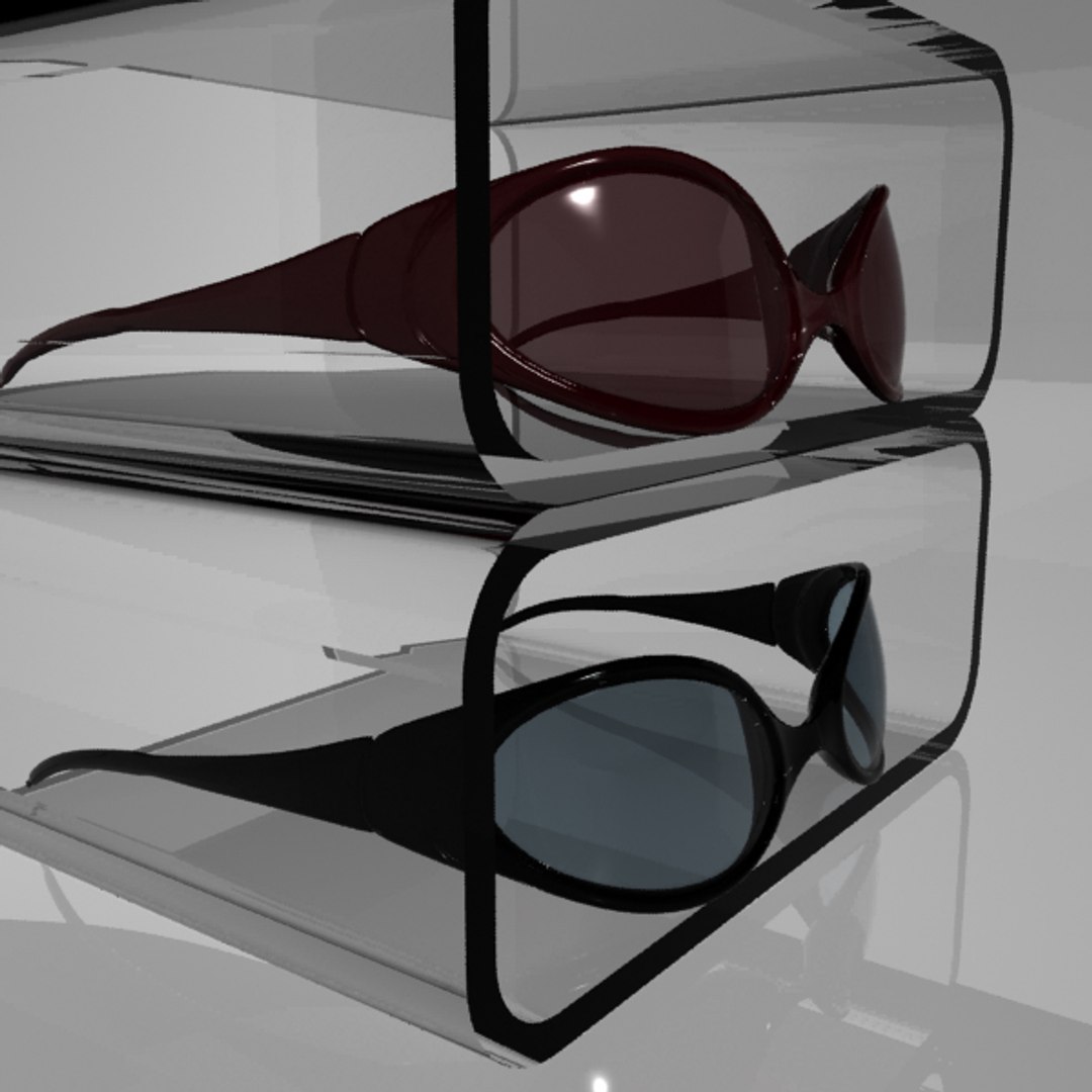 Sun Glasses 3d Model