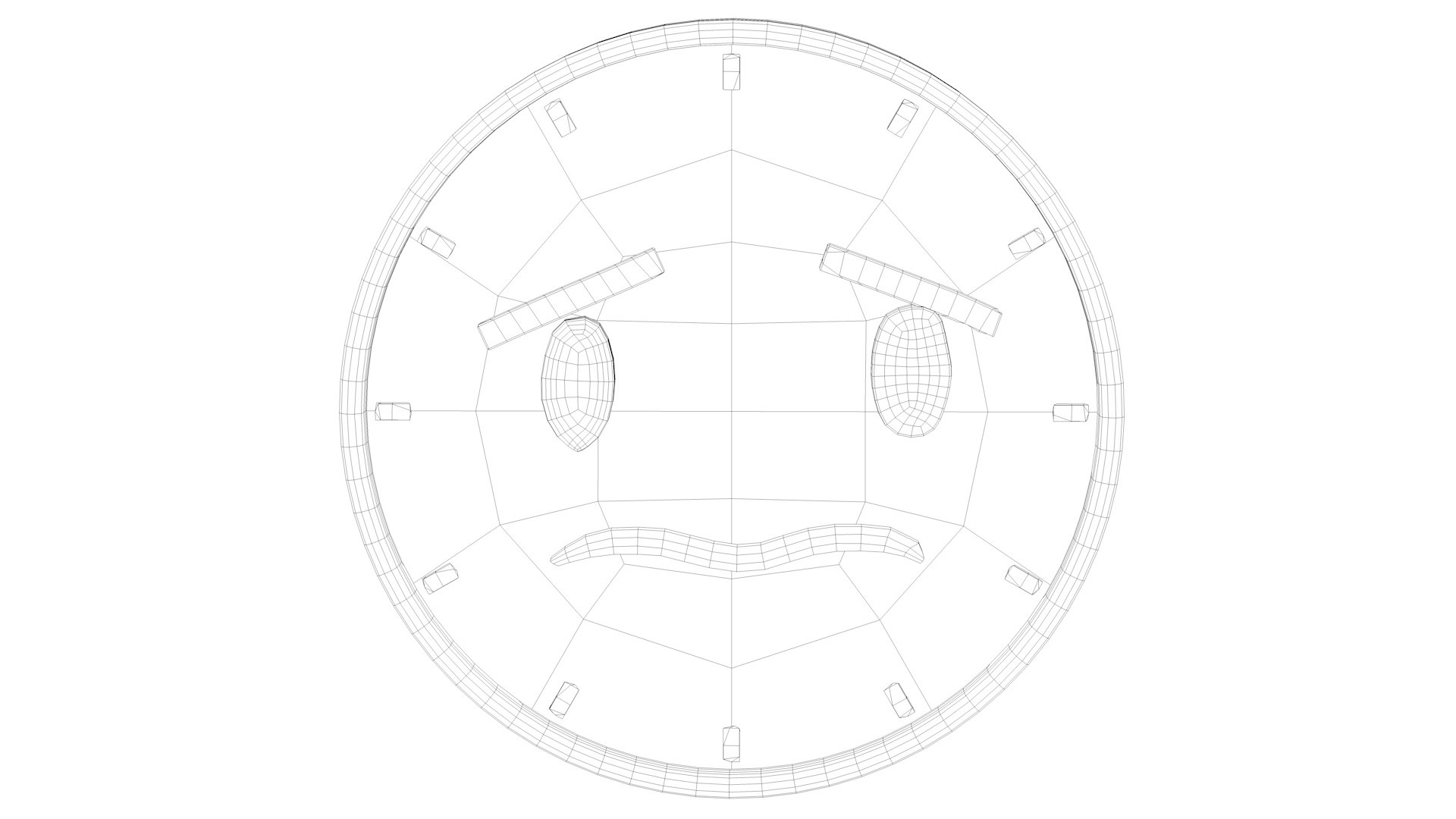 3D Clock Face - TurboSquid 2010121