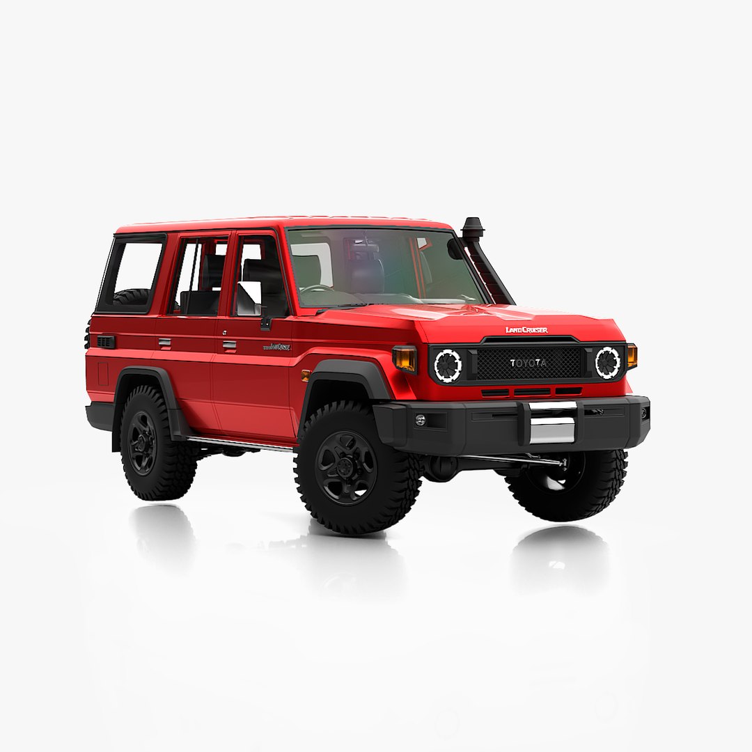 3D 2024 Toyota Land Cruiser LC76 - TurboSquid 2418416