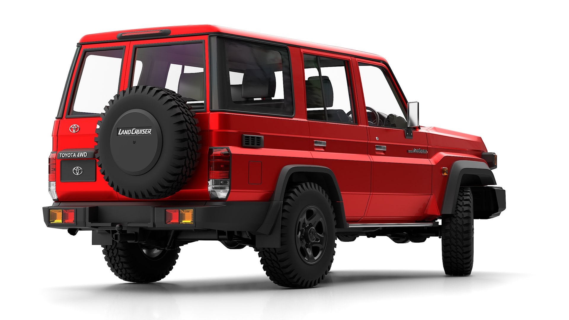 3D 2024 Toyota Land Cruiser LC76 - TurboSquid 2418416