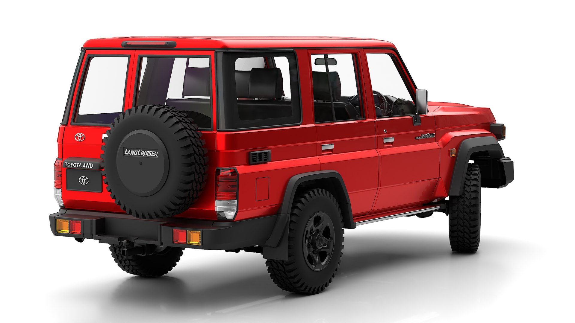 3D 2024 Toyota Land Cruiser LC76 - TurboSquid 2418416