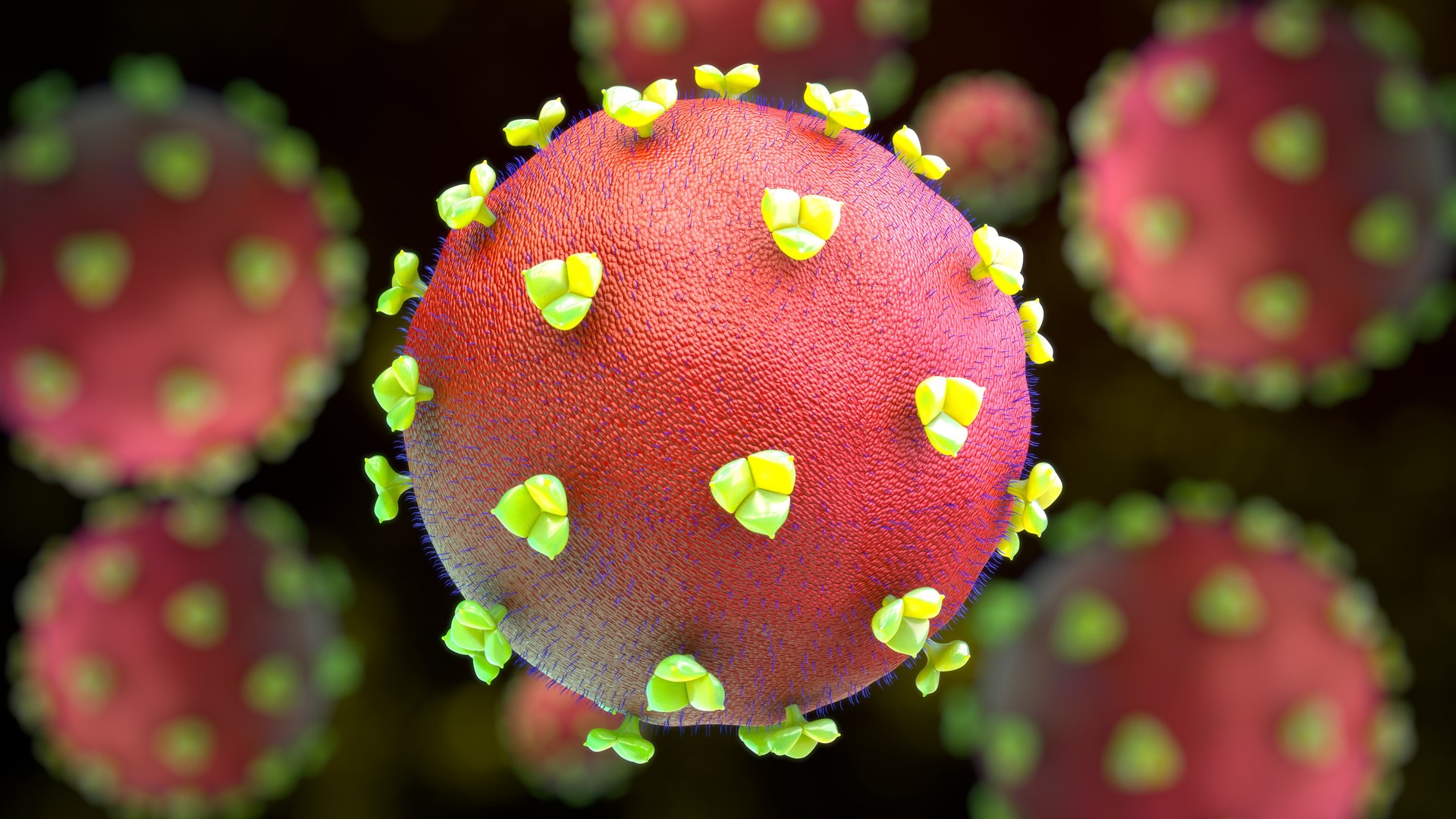 3D Model Hiv Virus - TurboSquid 2209600