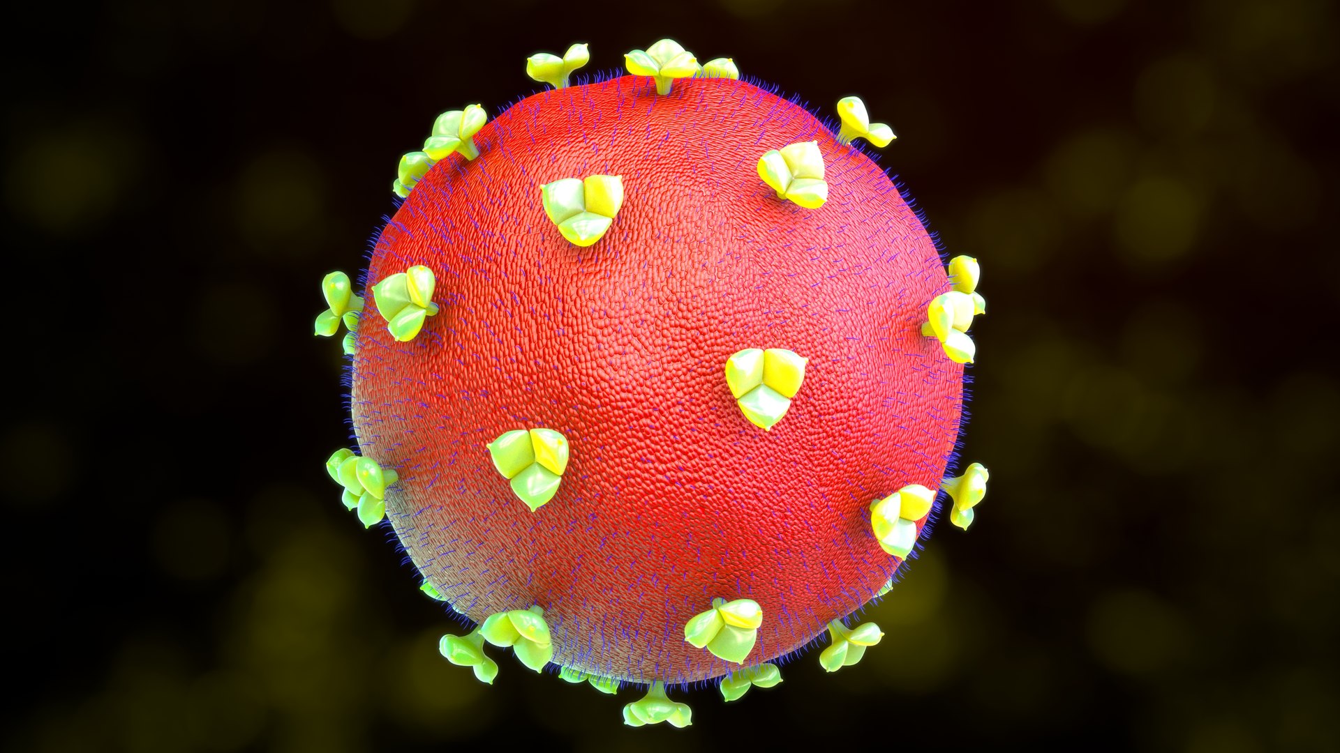 3D Model Hiv Virus - TurboSquid 2209600