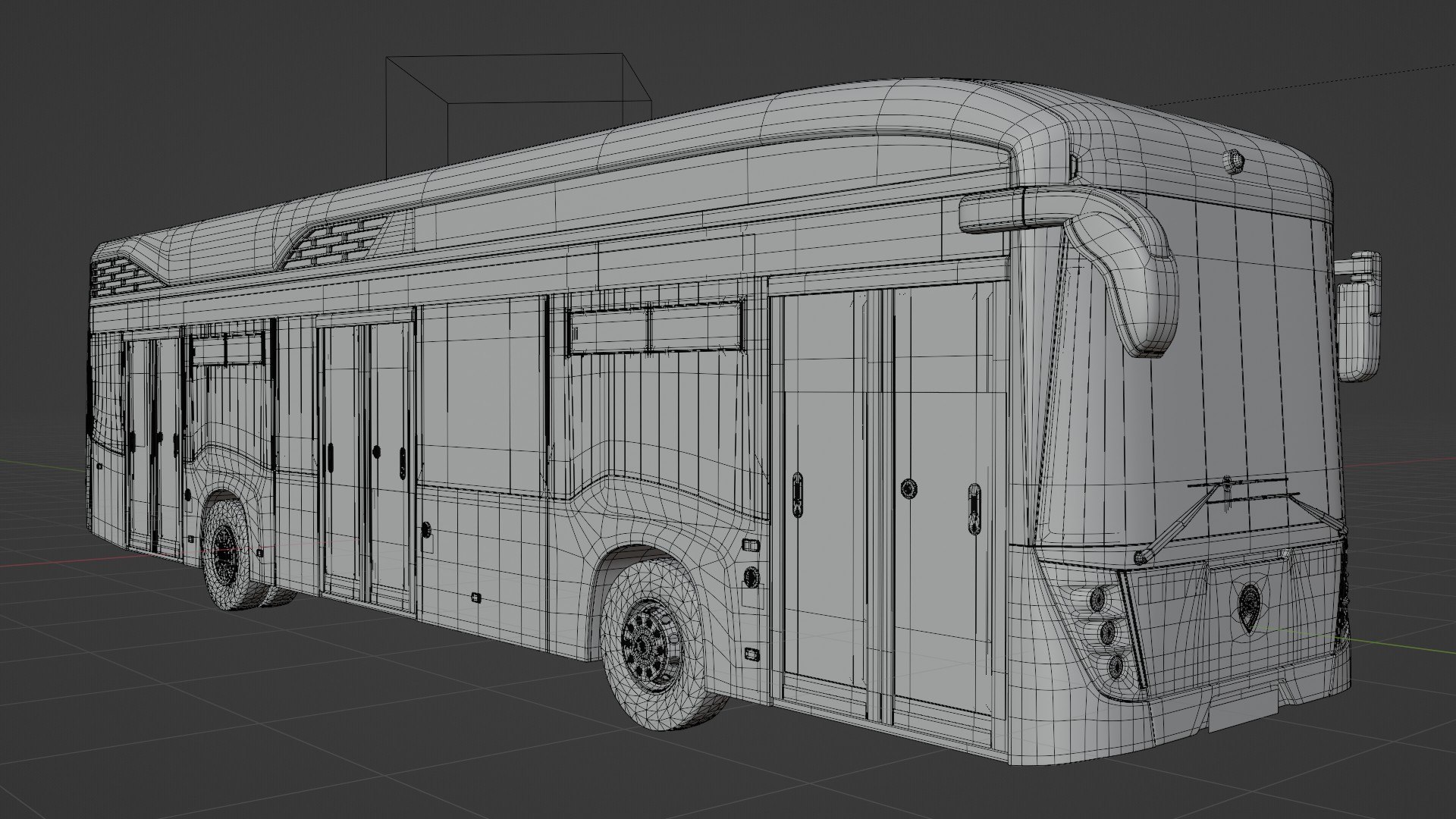 3D Model Vodorobus Hydrogen Bus - TurboSquid 1846176