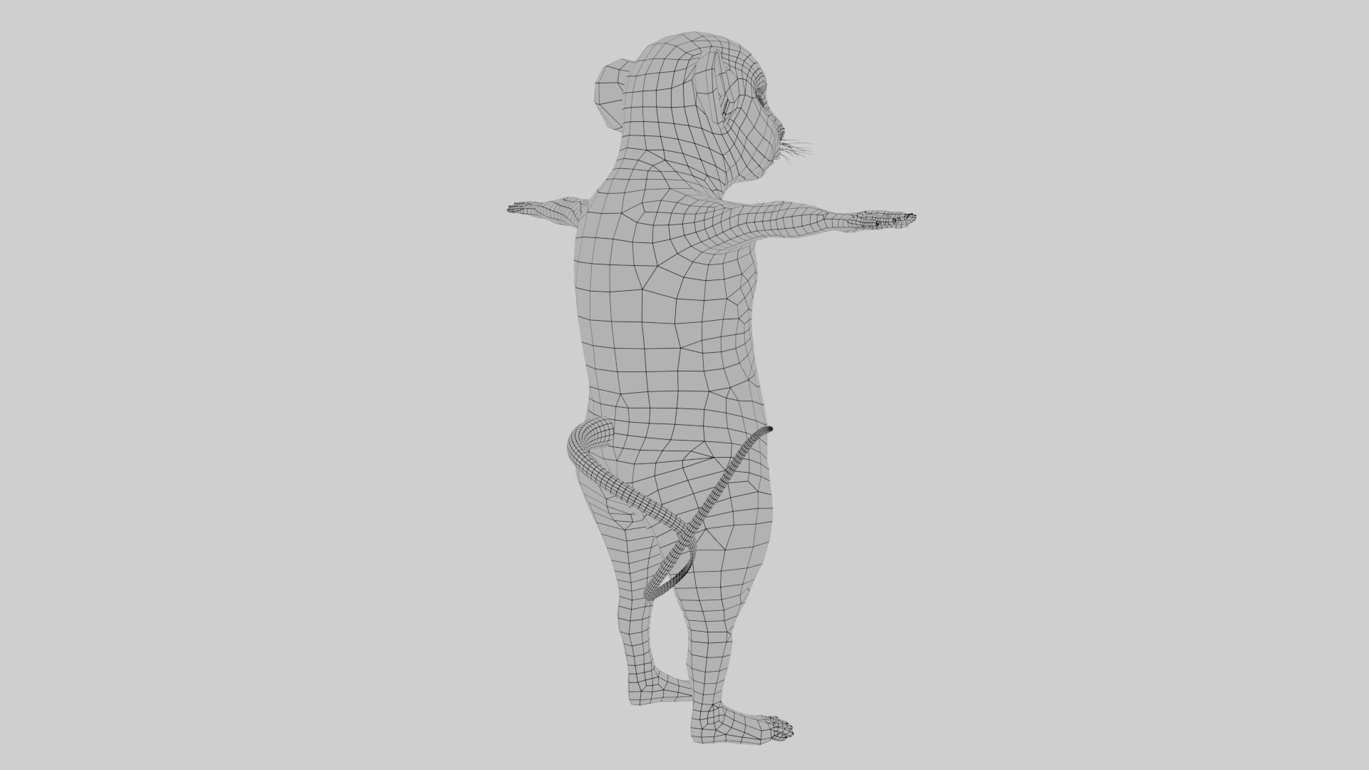 Cartoon Mouse - Rat Human Rigged Character 3D - TurboSquid 1854088