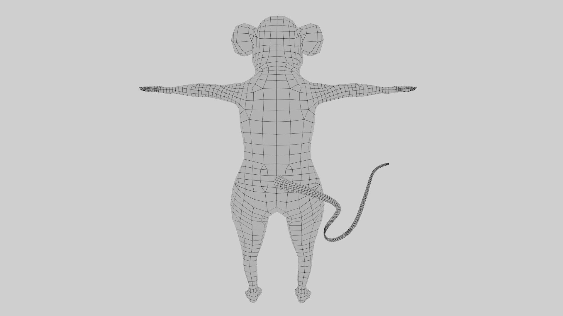 Cartoon Mouse - Rat Human Rigged Character 3D - TurboSquid 1854088