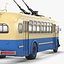 Soviet Trolleybus Mtb 82 3d Model