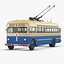Soviet Trolleybus Mtb 82 3d Model