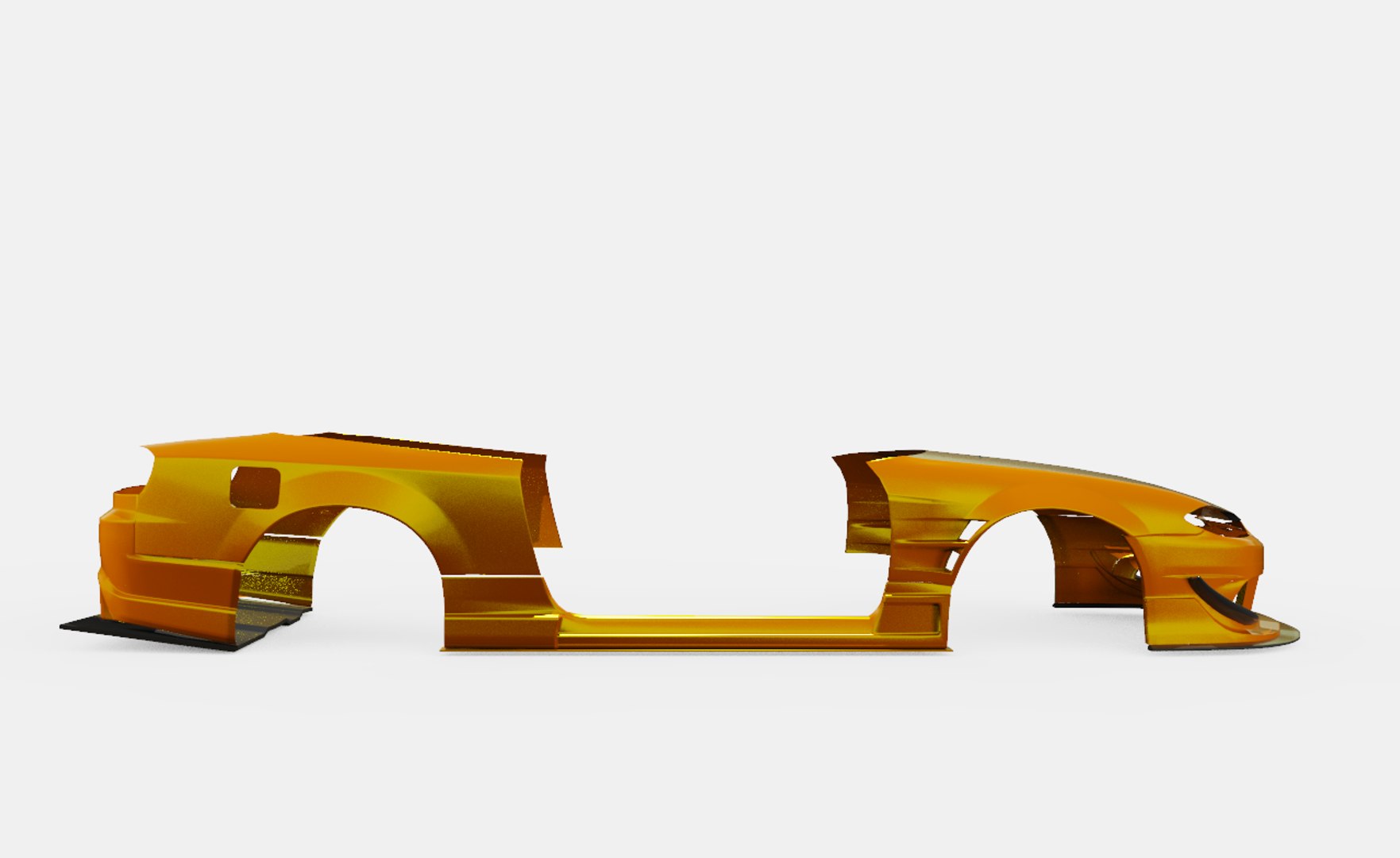 3D Body Kit Origin Labo - TurboSquid 1418939