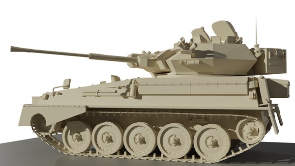 Assembly model BRM FV107 Simiter STL 3D model - TurboSquid 2026240