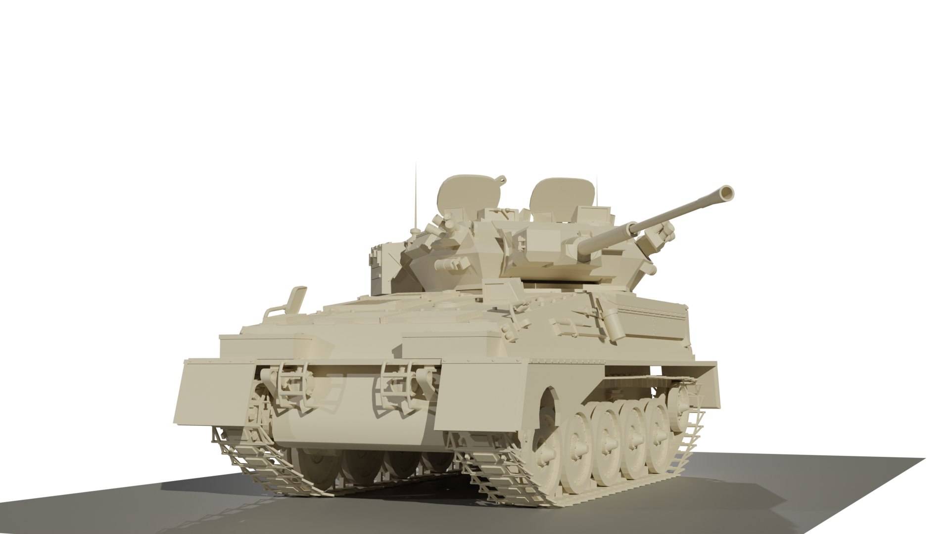Assembly model BRM FV107 Simiter STL 3D model - TurboSquid 2026240