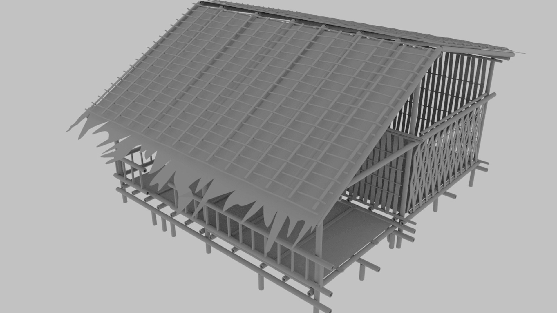 Hut 3D Model - TurboSquid 1478863