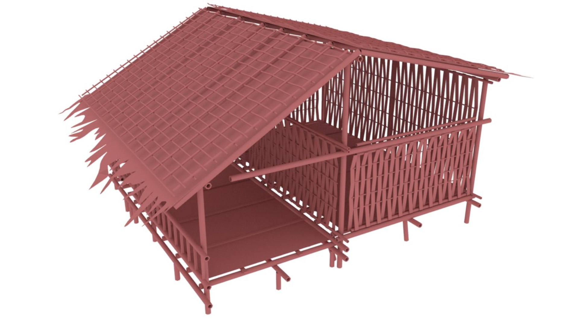 Hut 3D Model - TurboSquid 1478863