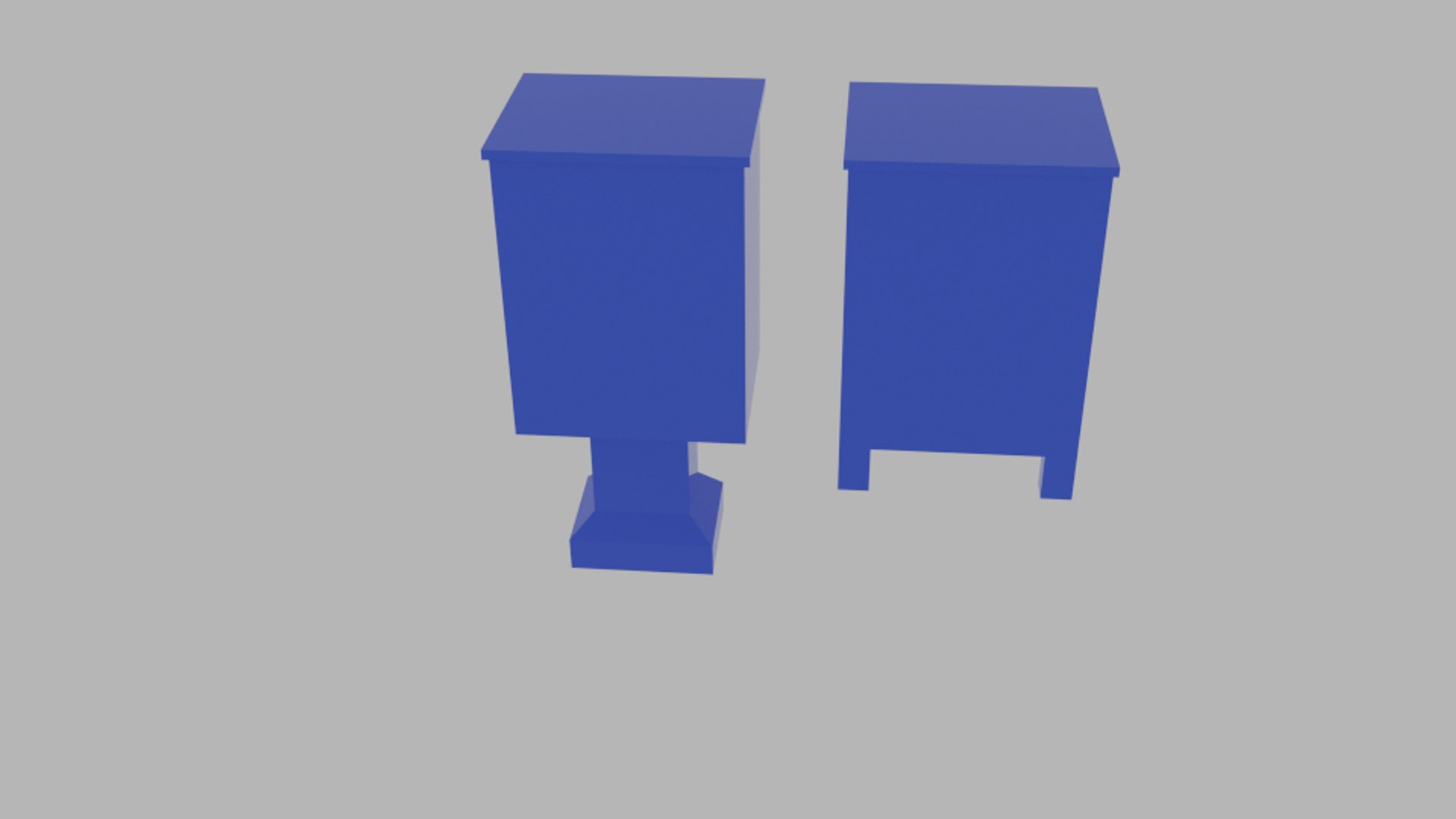 Free Post Box 3d Model
