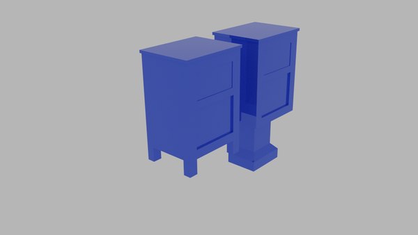 free post box 3d model