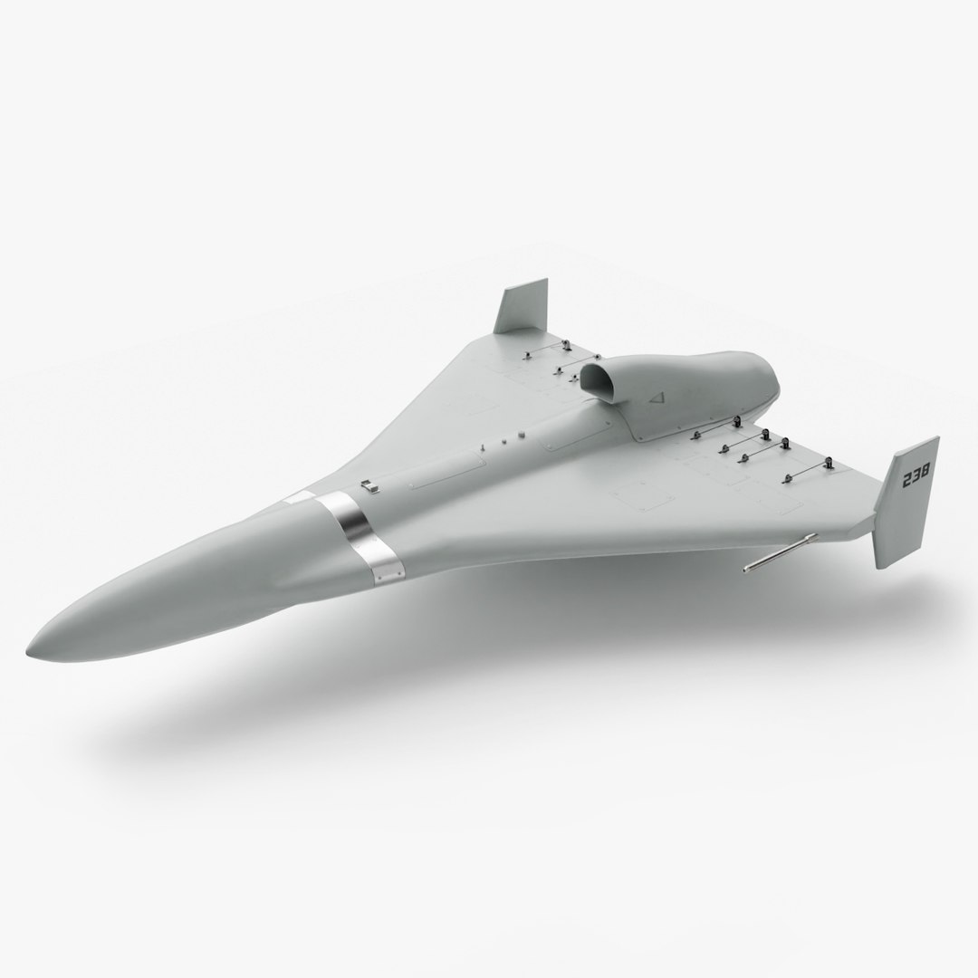 Drone Shahed-238 With Jet Engine 3D Model - TurboSquid 2202887