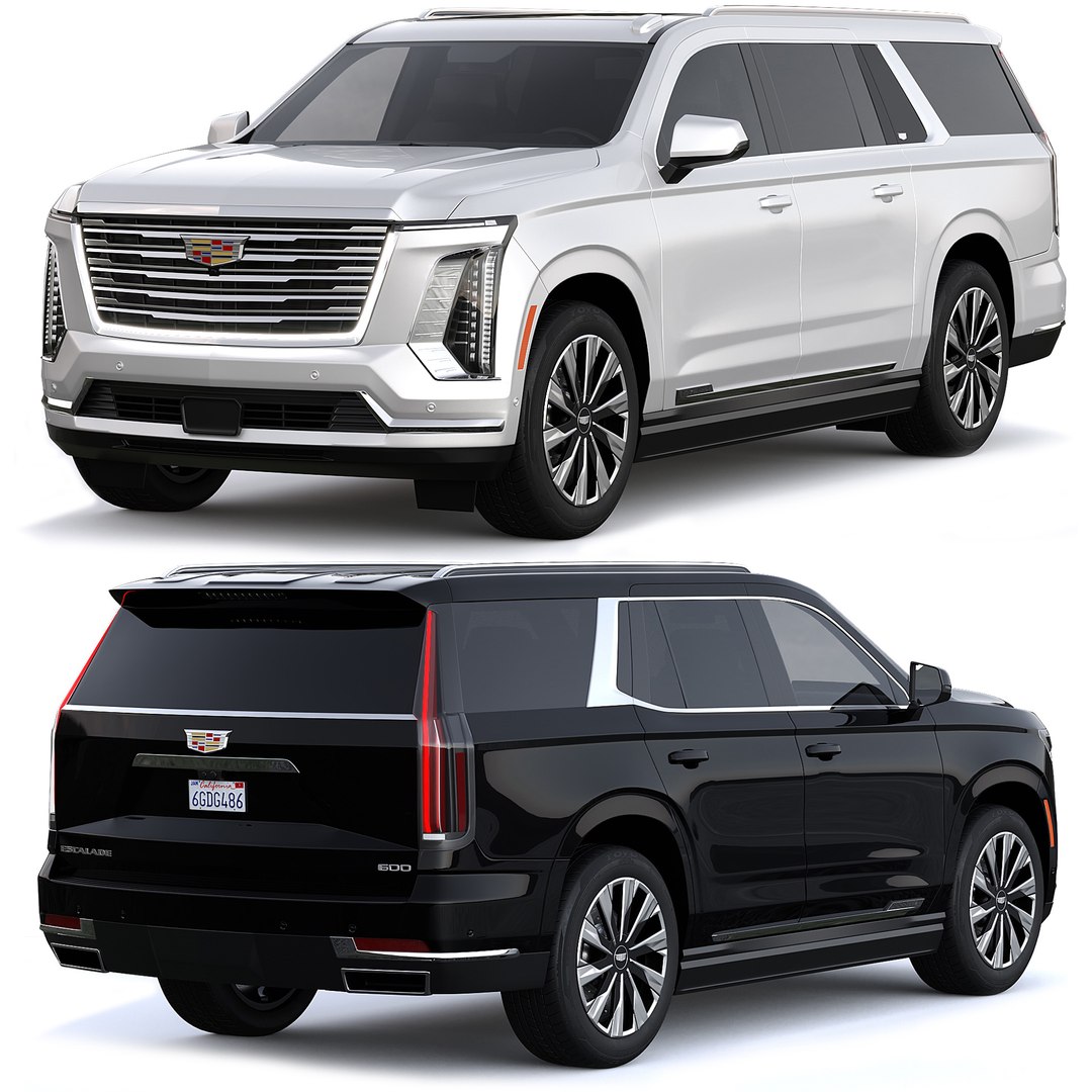 Cadillac Escalade Luxury 2025 Max - TurboSquid 2335173