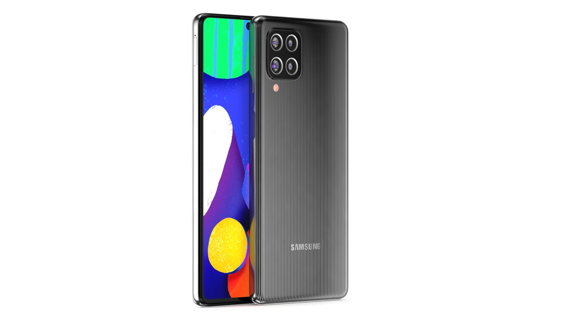 Samsung Galaxy F62 3D Model - TurboSquid 2098498