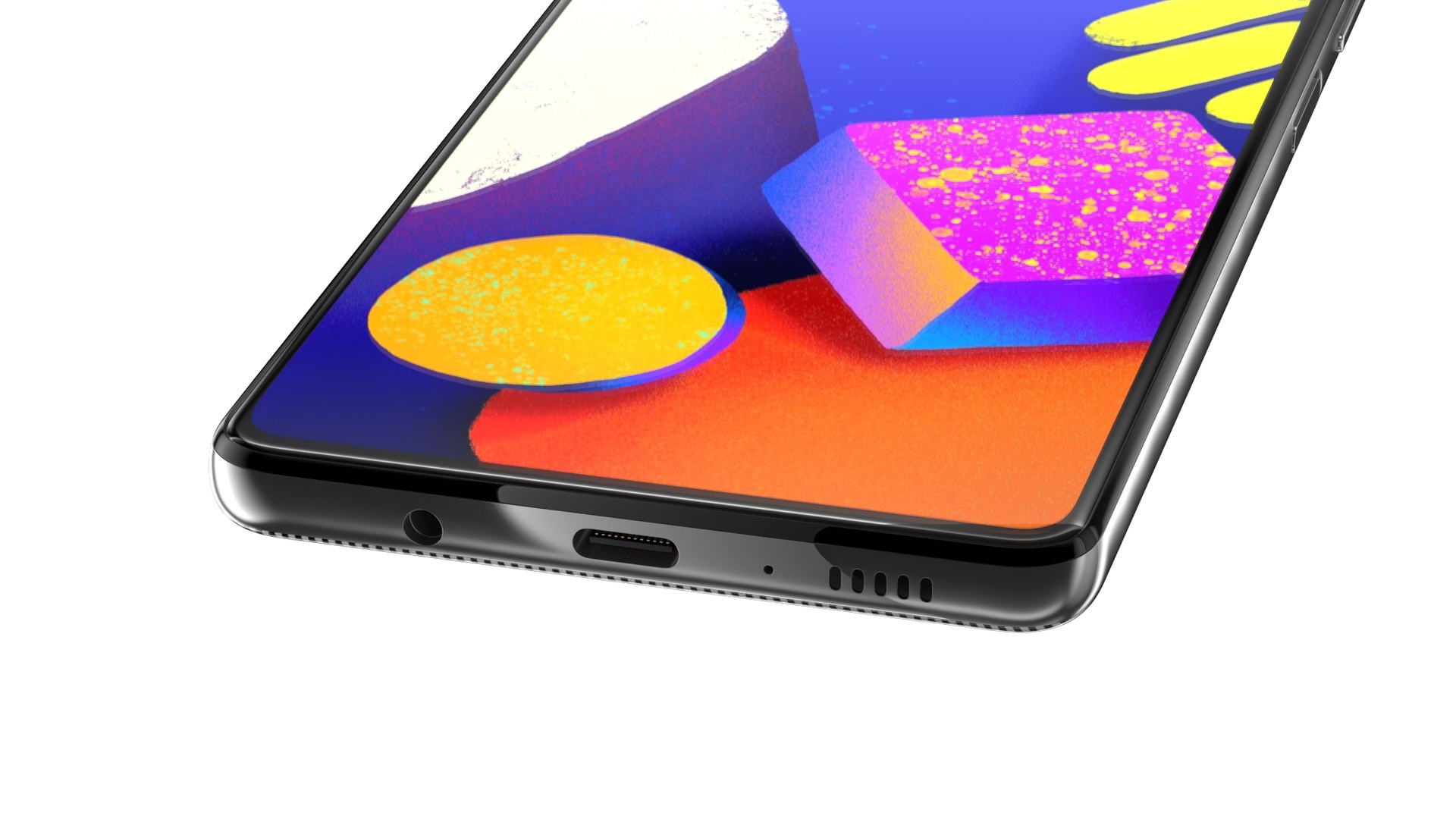 Samsung Galaxy F62 3D Model - TurboSquid 2098498