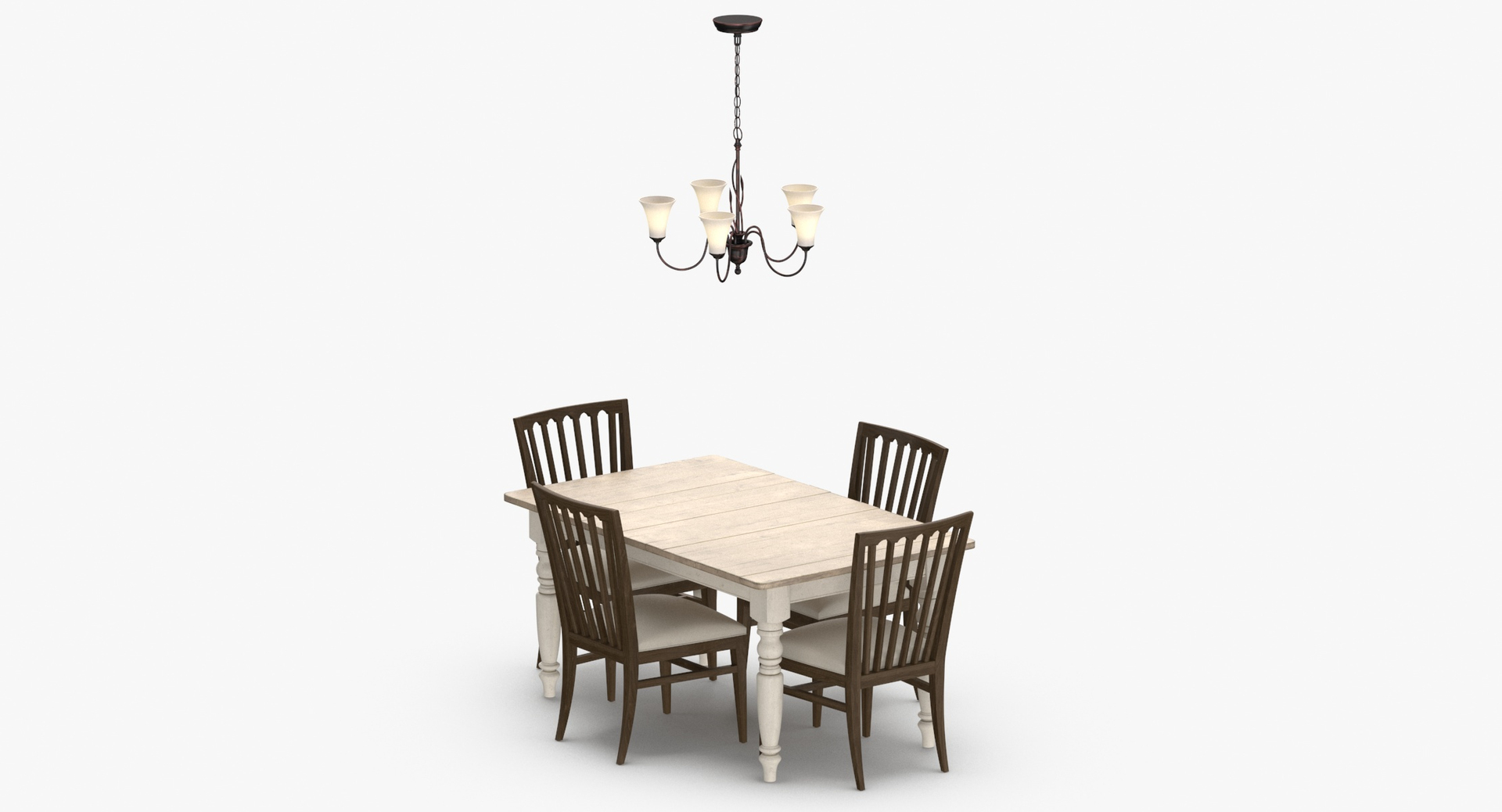 3D Classical Dining Room Set Design - TurboSquid 1545437