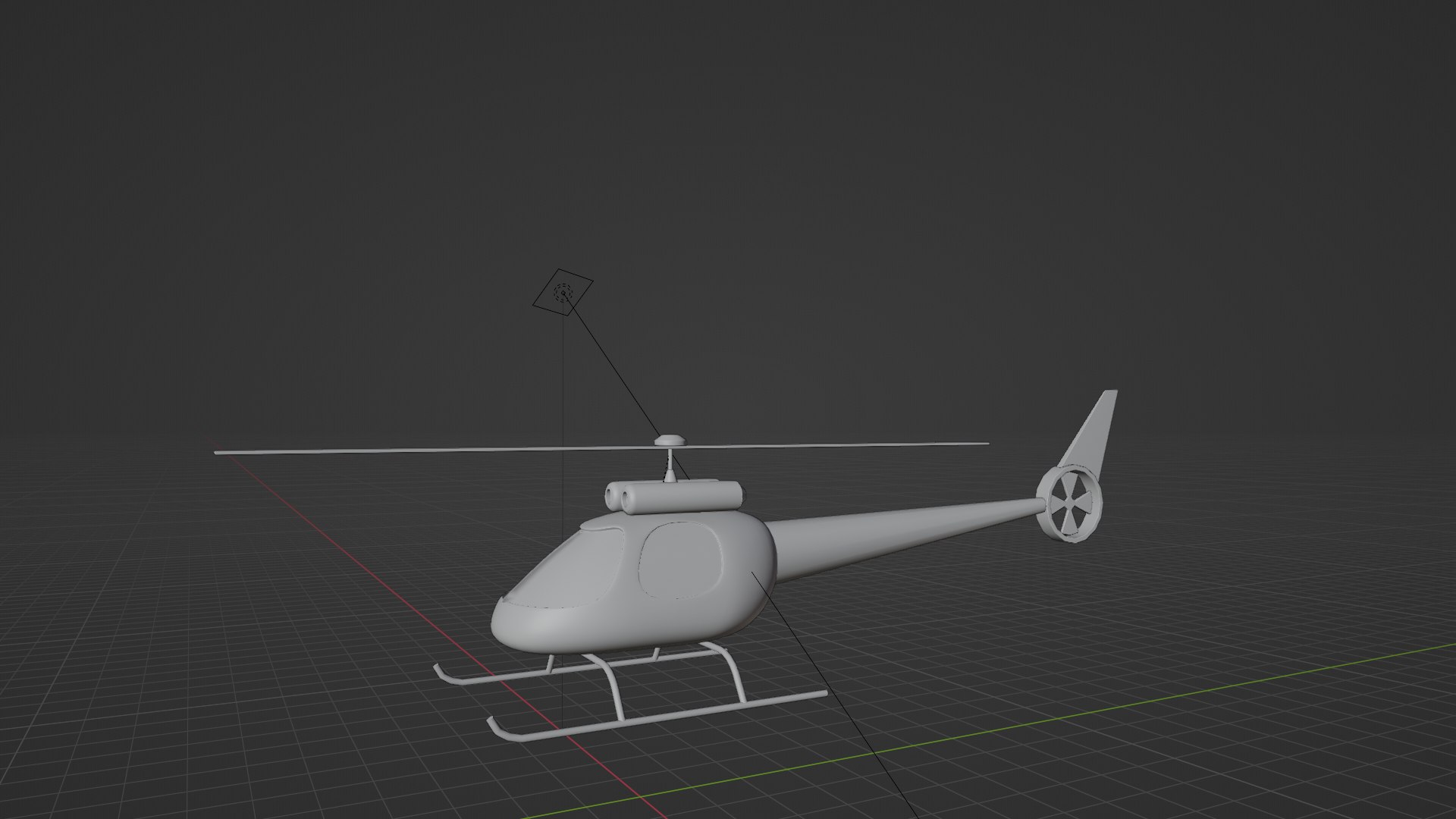 Helicopter Low Poly-ready 3D Model - TurboSquid 1957668
