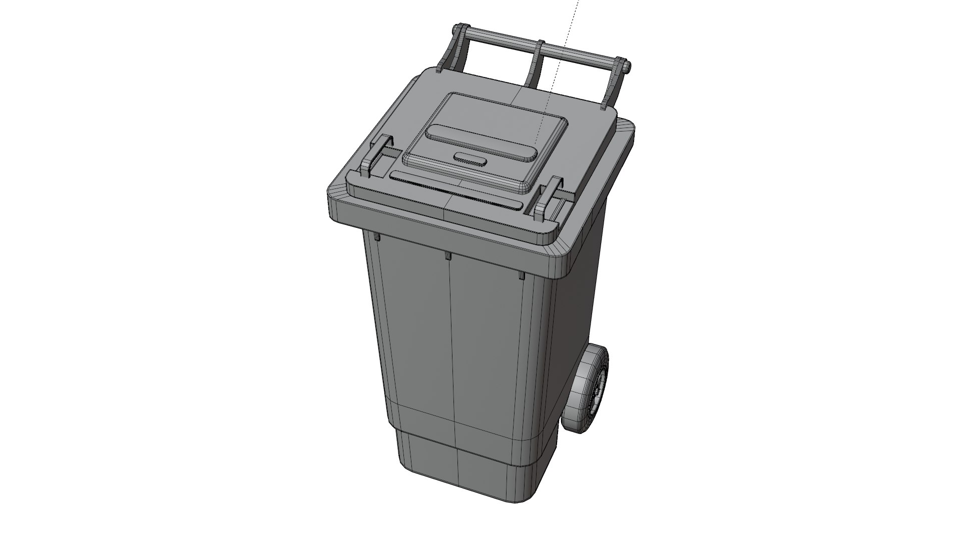 3D model Plastic Recycle Bin - TurboSquid 1788675
