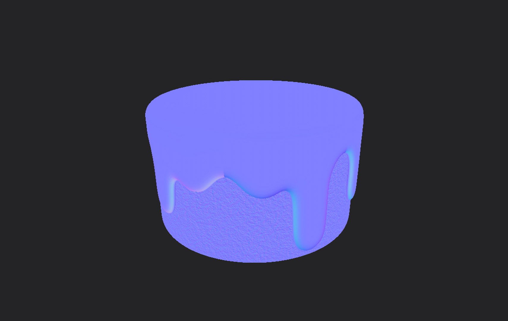 3D Chocolate Cake Model - TurboSquid 1602232