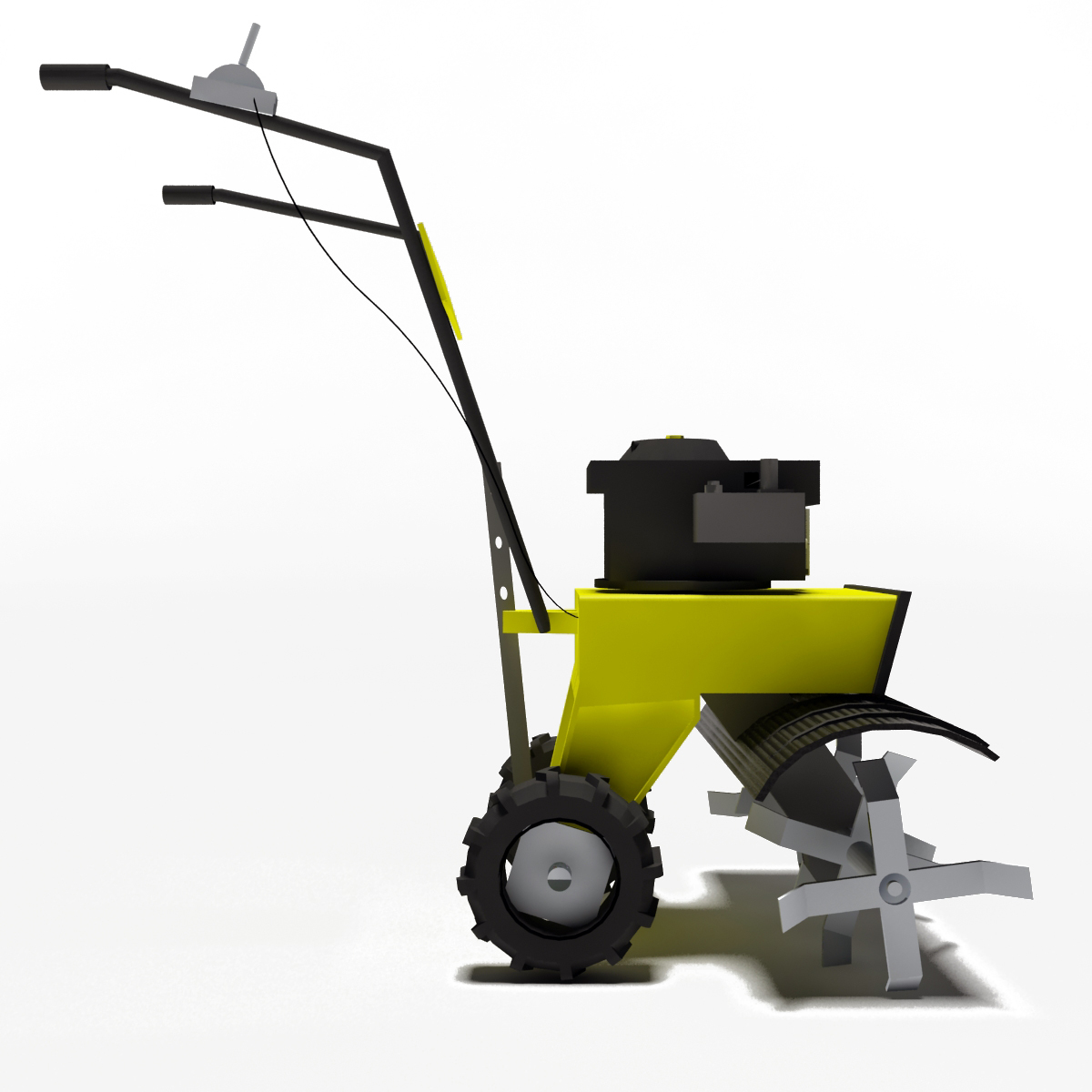 gardening cultivator 3d model