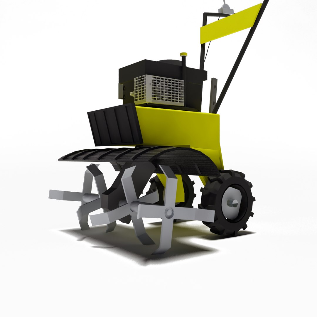 Gardening Cultivator 3d Model
