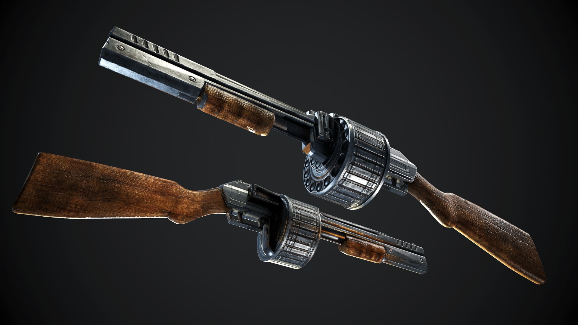 Weapon Shotgun Gun 3D Model - TurboSquid 1385938