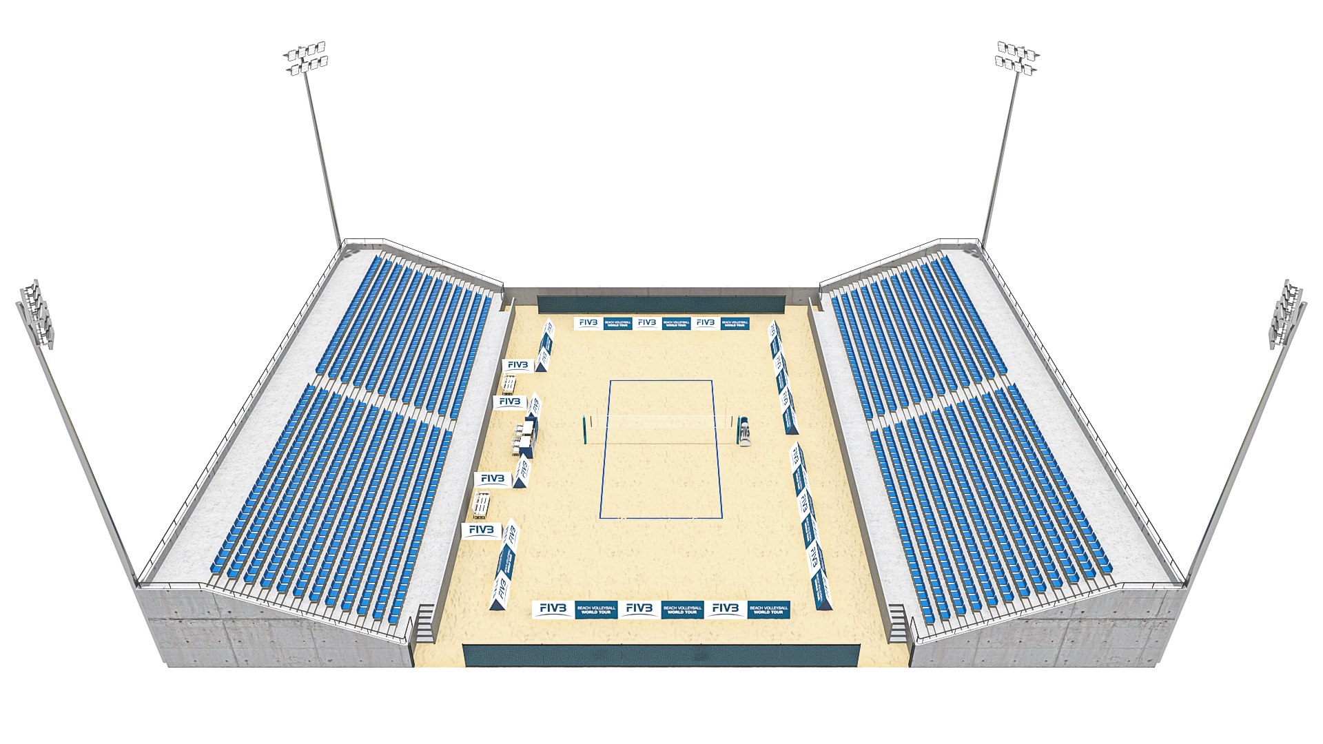 Volleyball Collection 01 3D Model - TurboSquid 2225902
