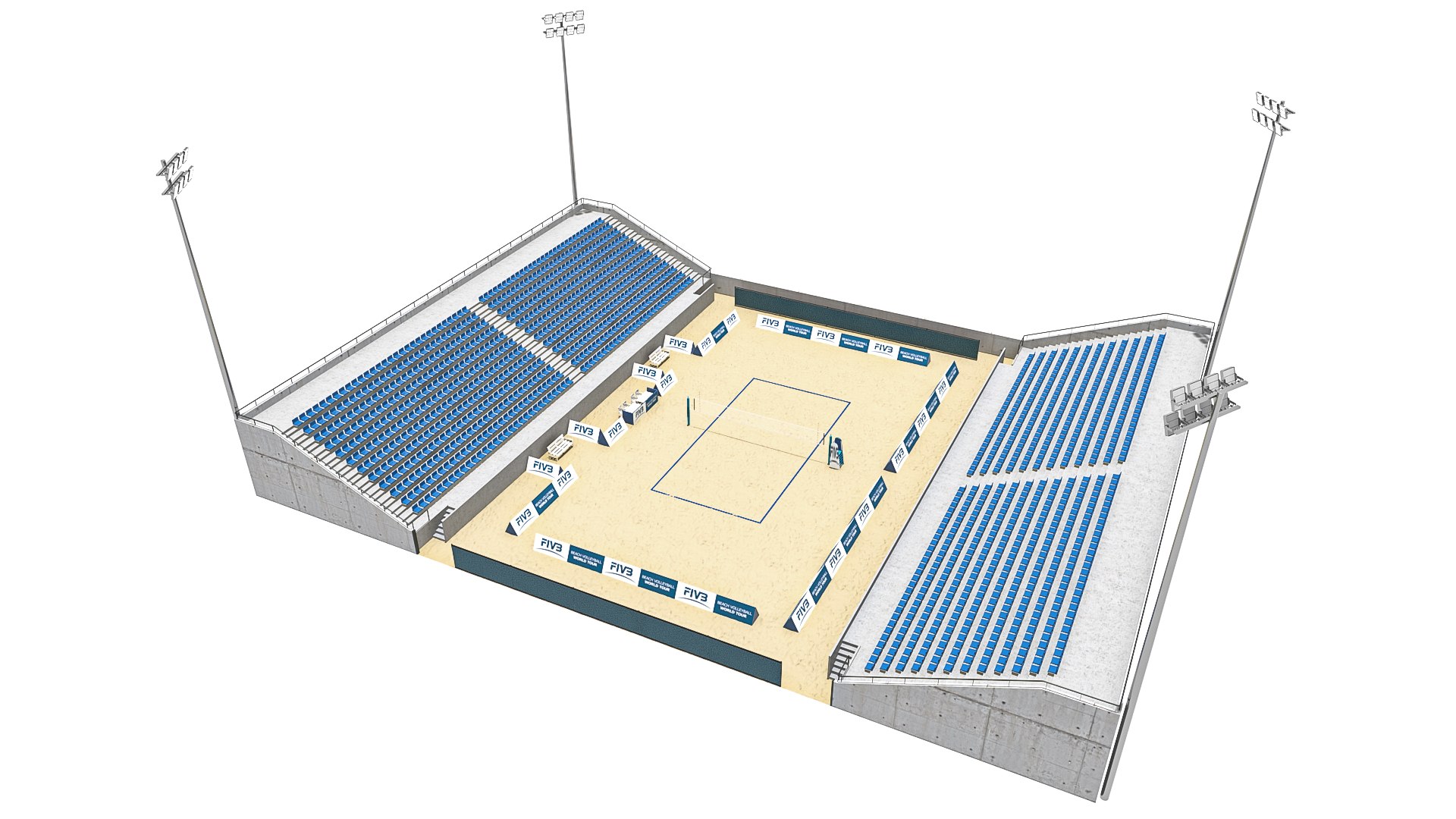 Volleyball Collection 01 3D Model - TurboSquid 2225902