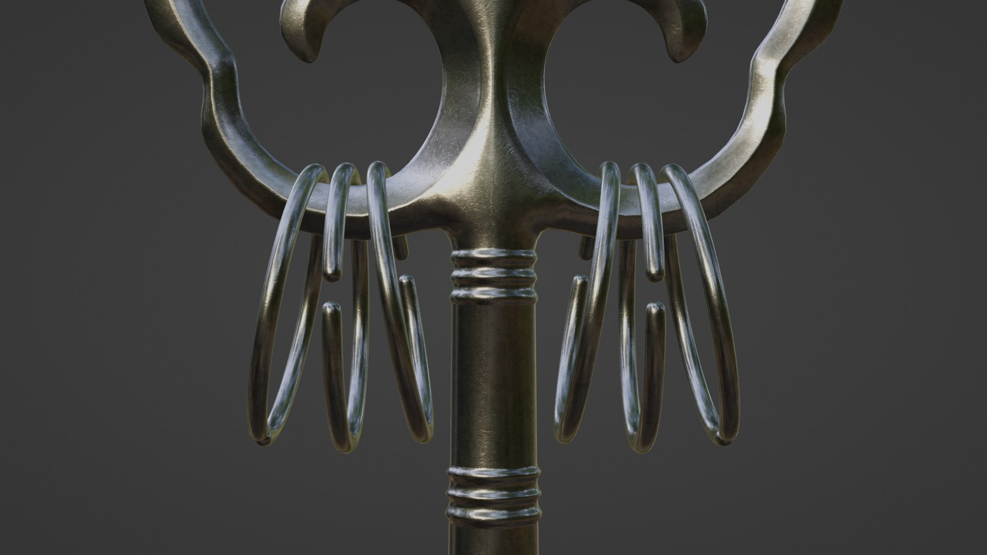 3D Japanese Priest Staff Model - TurboSquid 2078187