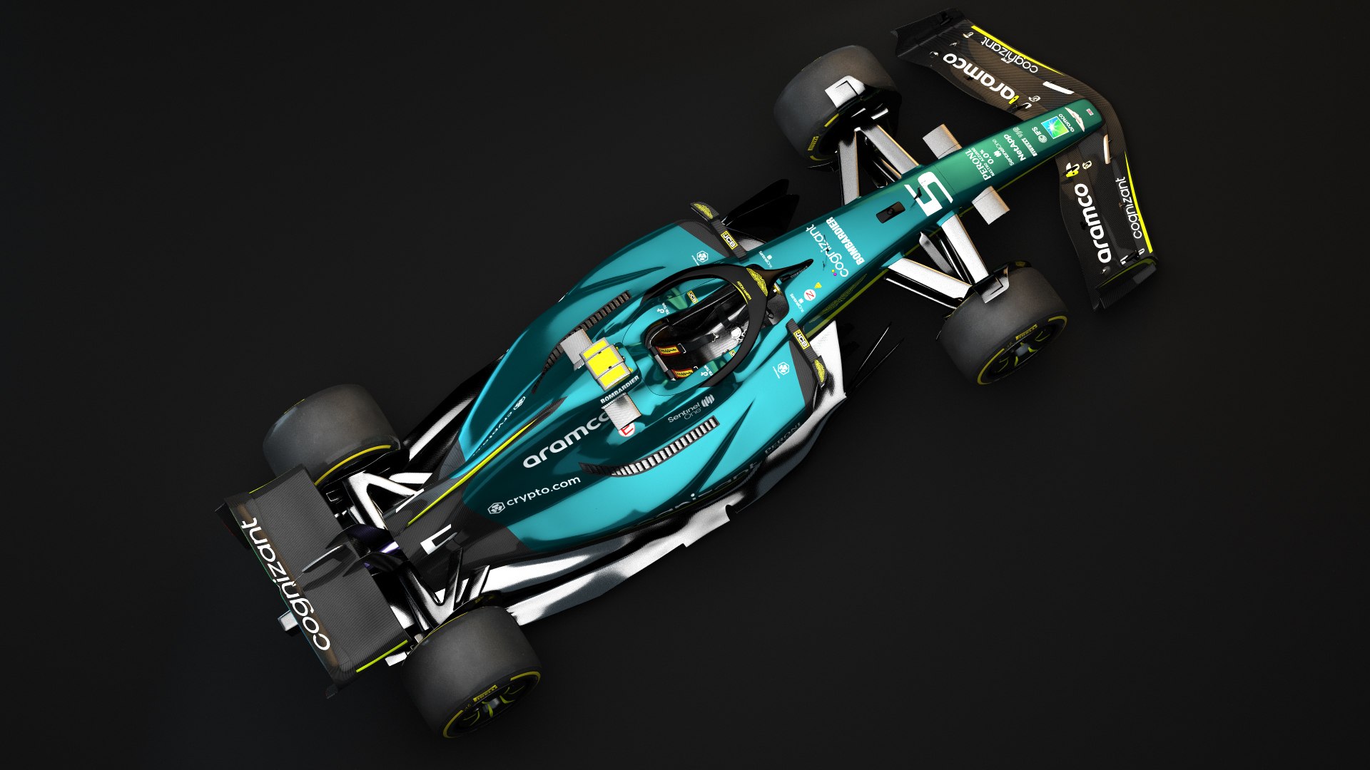 3D F1 Aston Martin AMR22 2022 Update - TurboSquid 1922604