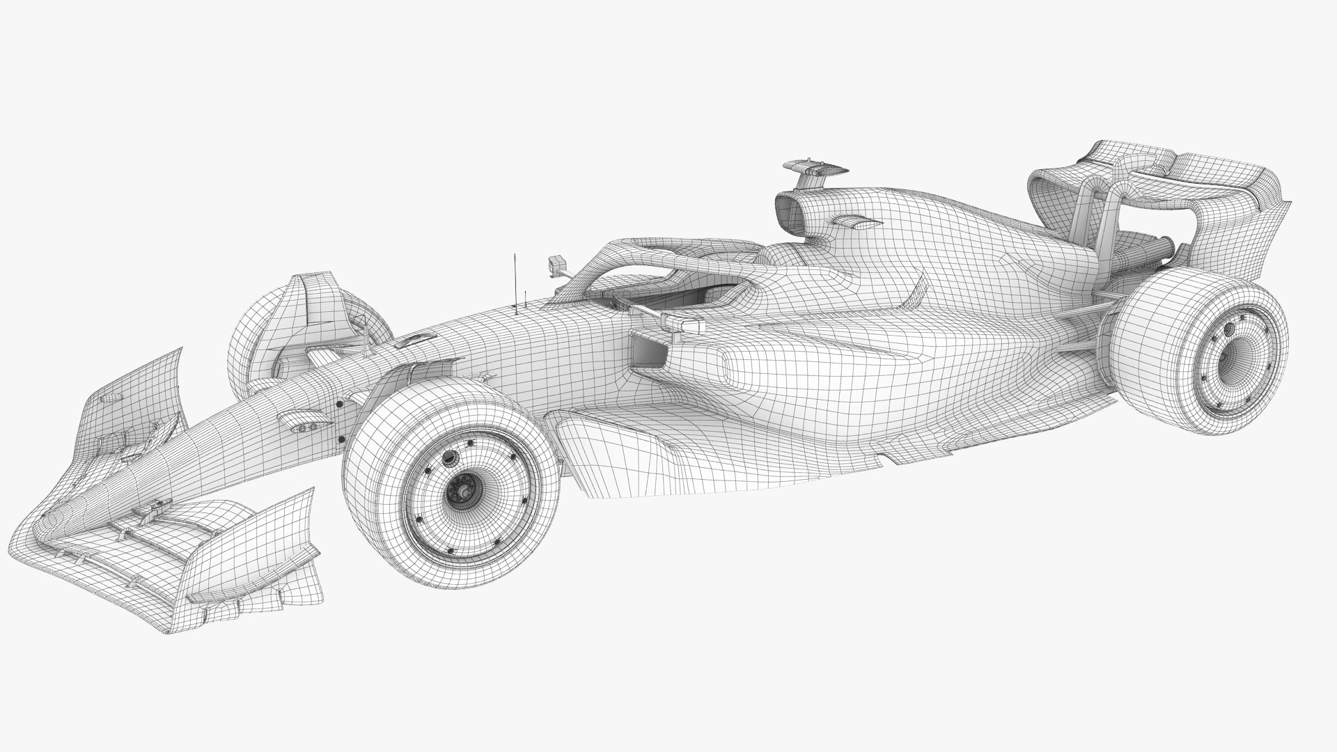 3D F1 Aston Martin AMR22 2022 Update - TurboSquid 1922604