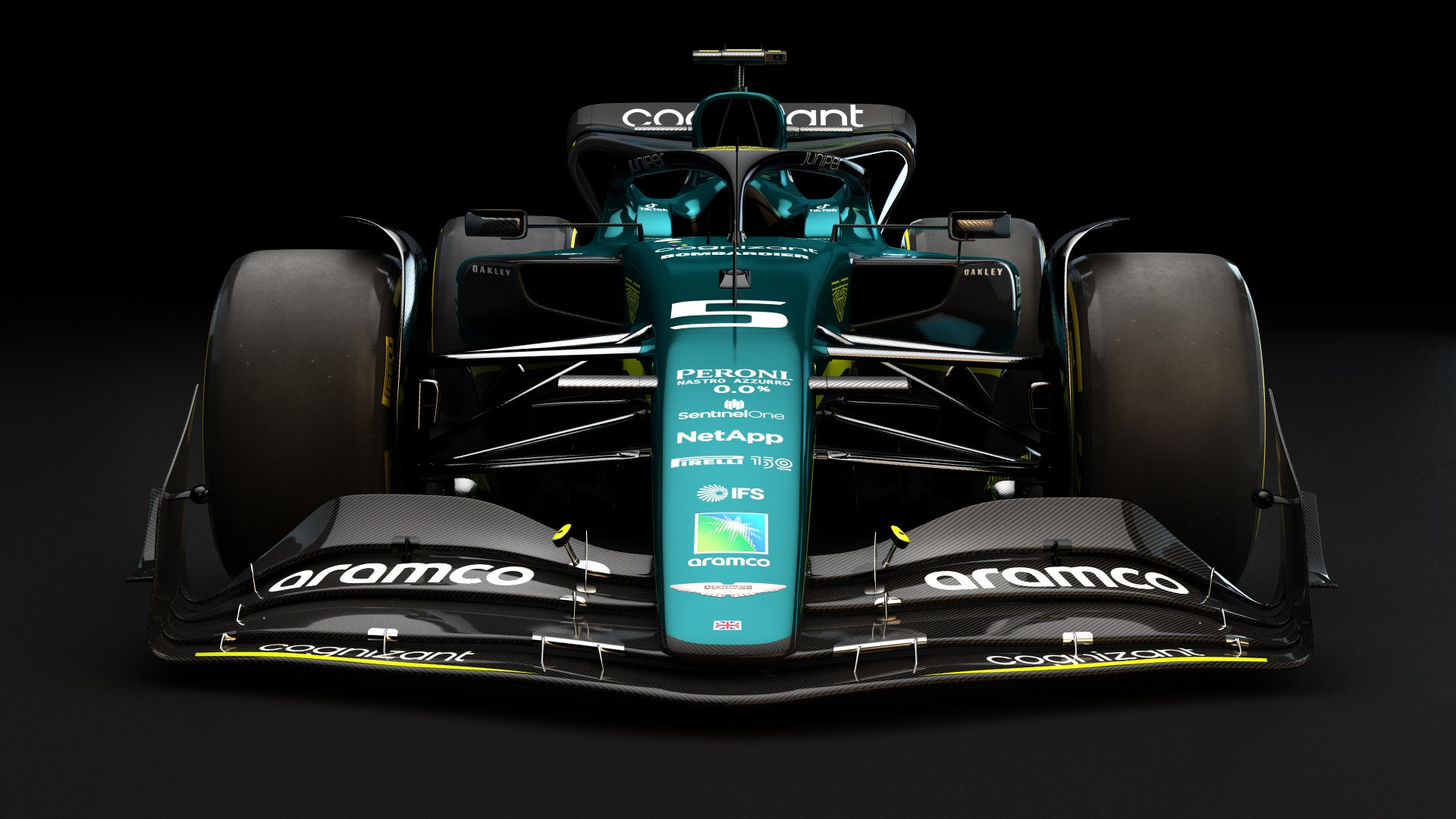 3D F1 Aston Martin AMR22 2022 Update - TurboSquid 1922604