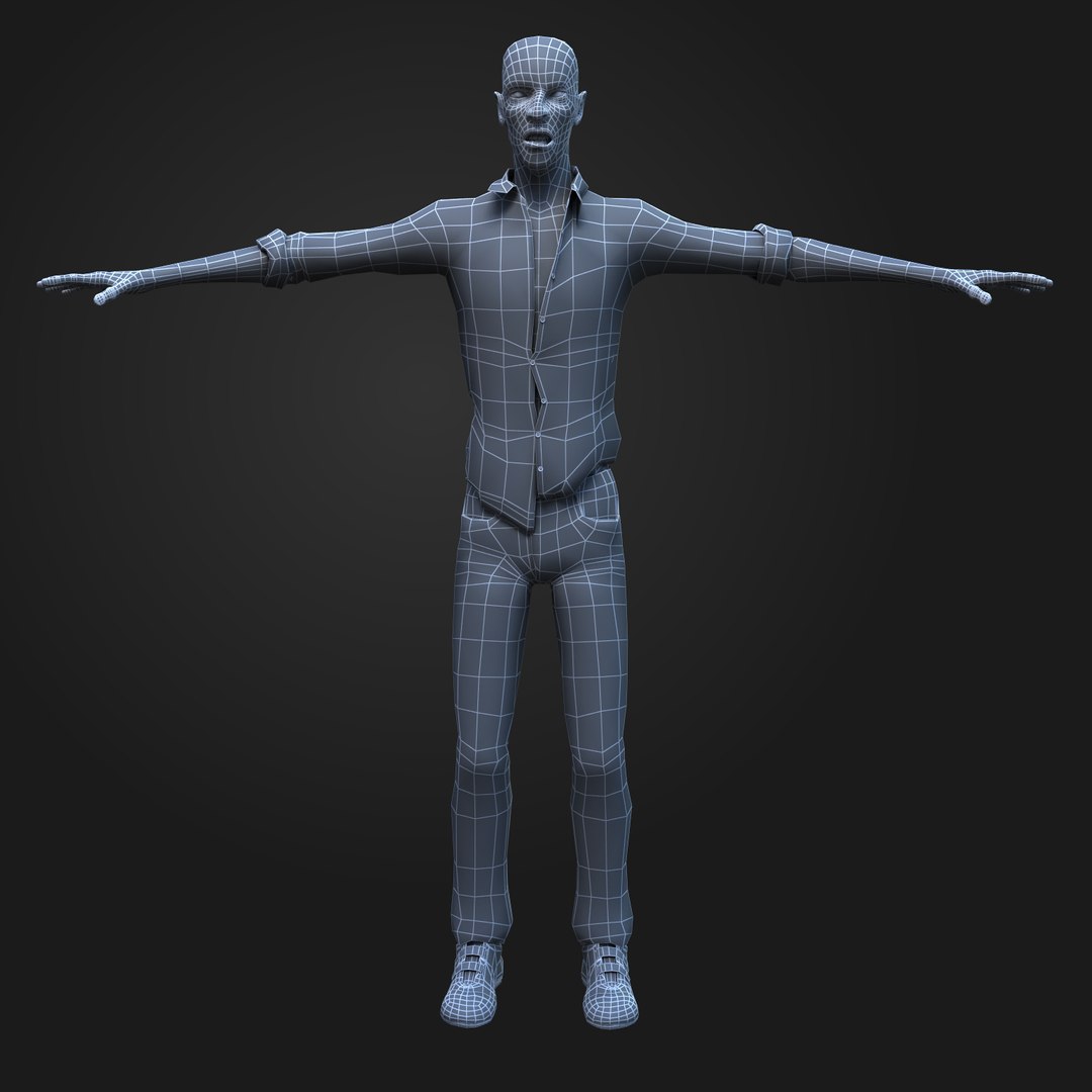 3d Zombie Character