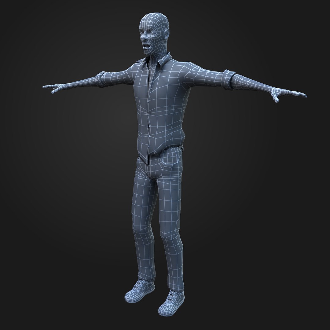 3d Zombie Character