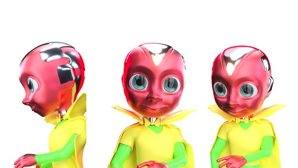 Vision Cute 3D model - TurboSquid 1757529