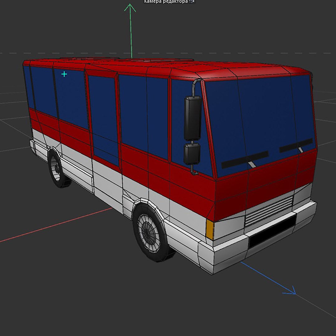 3D Bus Set - TurboSquid 2158832
