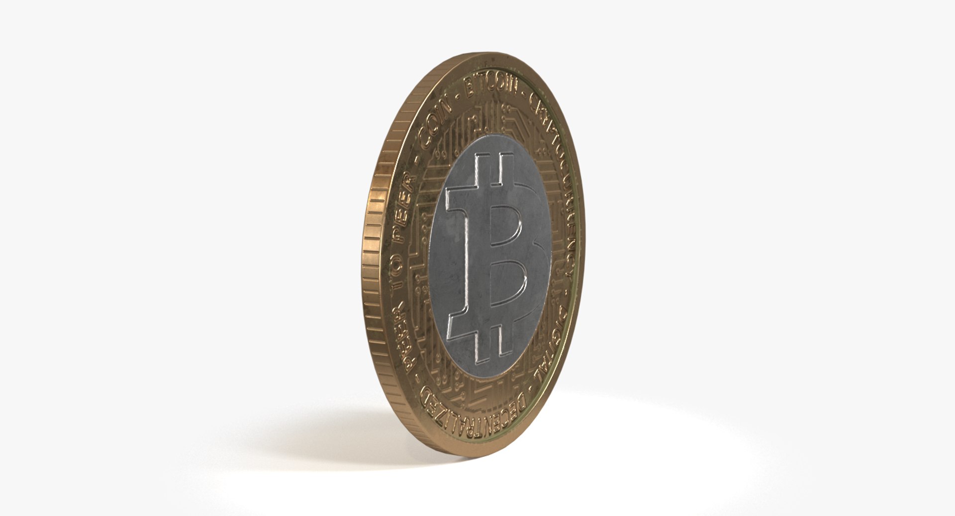 3D Model Bitcoin Pbr - TurboSquid 1384393