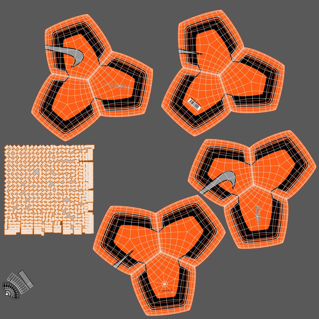 Nike Pitch Team Soccer Ball 3D Model - TurboSquid 1421258