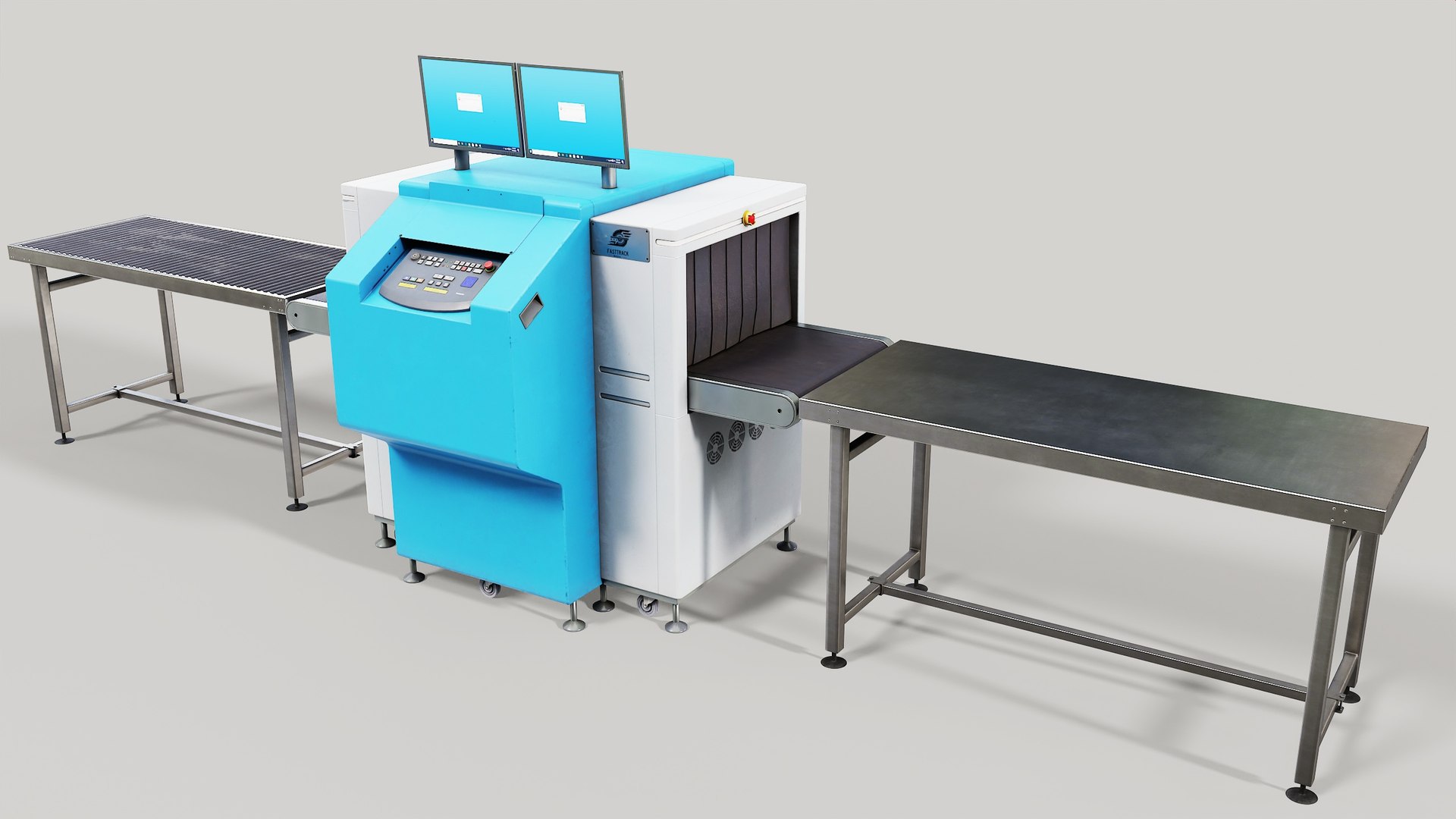 Airport Luggage Scanner - PBR Game Ready 3D - TurboSquid 2134961