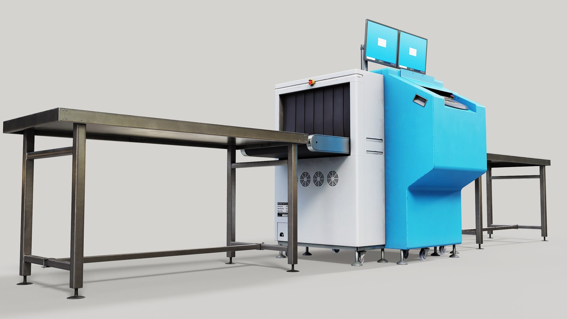 Airport Luggage Scanner - PBR Game Ready 3D - TurboSquid 2134961