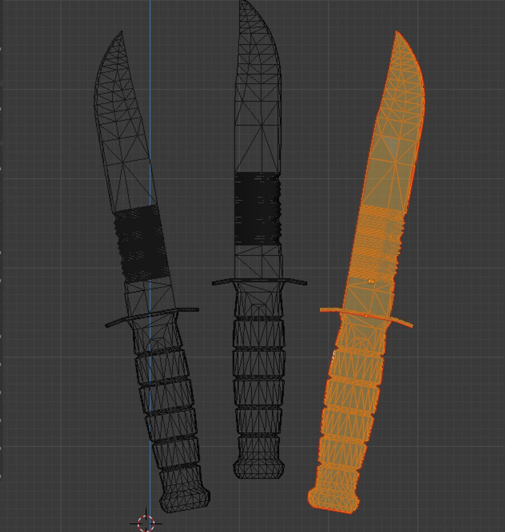 3D Model Knife Weapon - TurboSquid 1465918