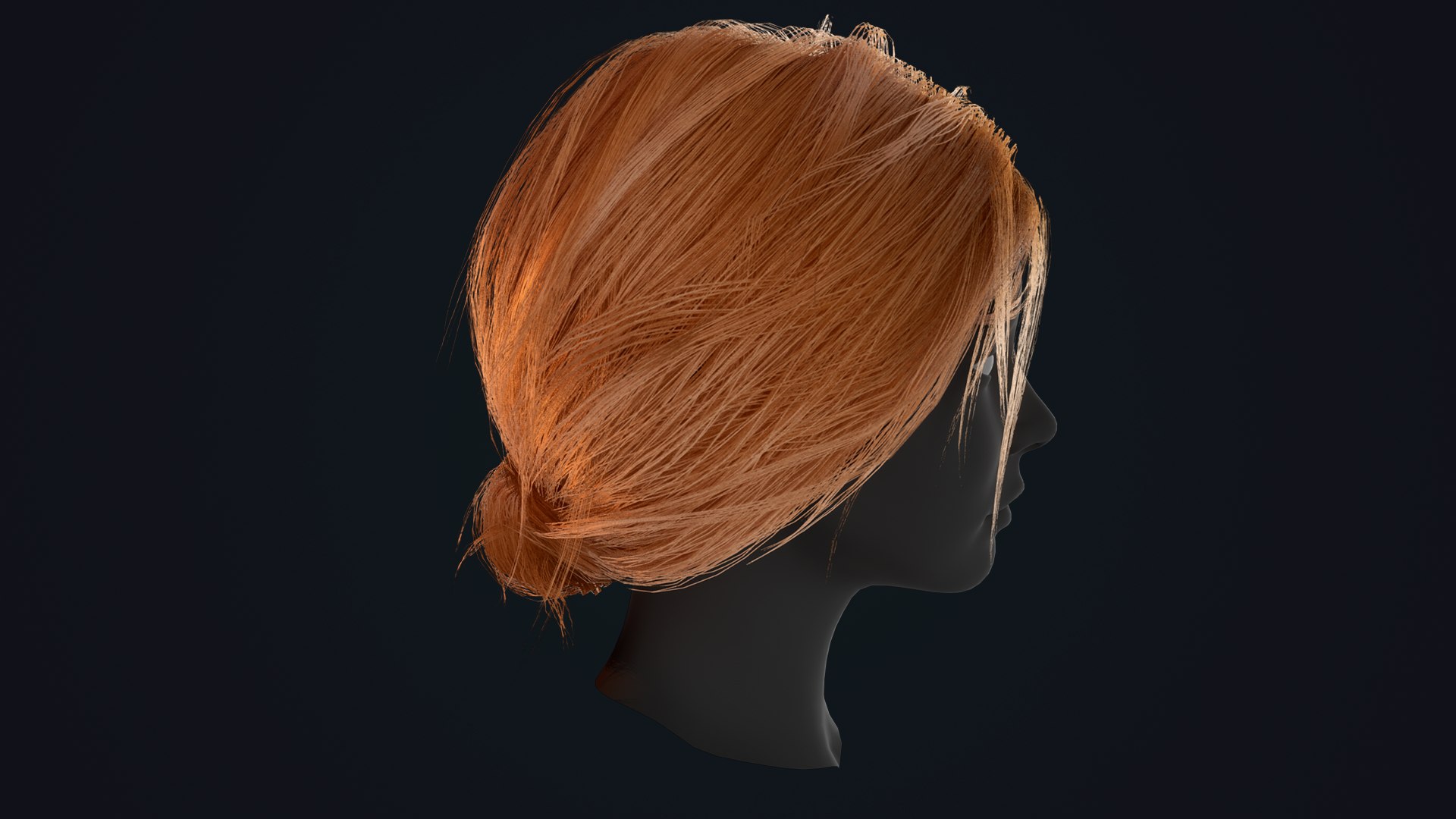 3D Female Haircut 2 Model - TurboSquid 2422548